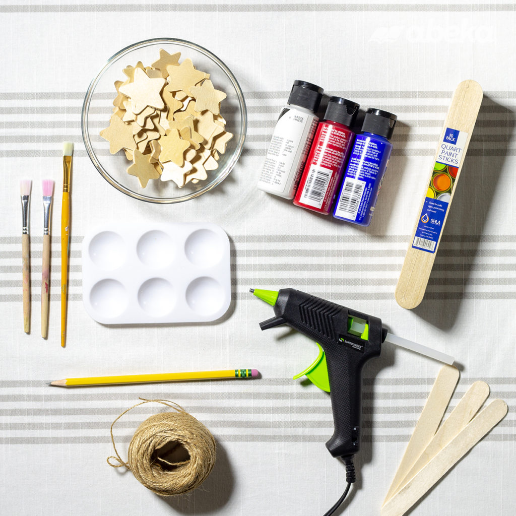 American Flag Craft - Abeka