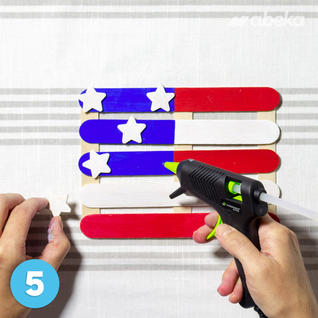 American Flag Craft - Abeka