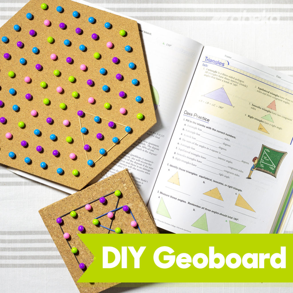 DIY Geoboard - Abeka