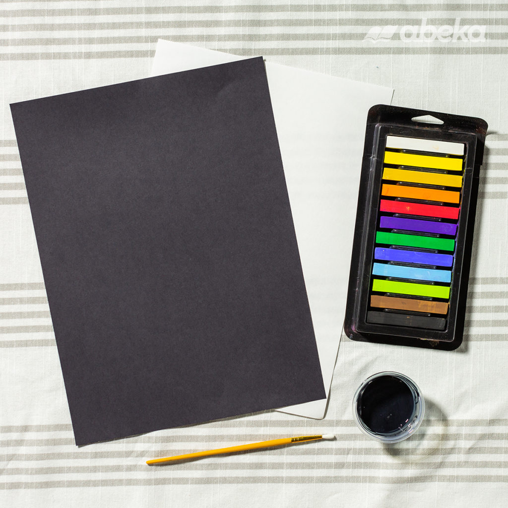 Aurora Borealis/ Northern Lights Craft - Abeka