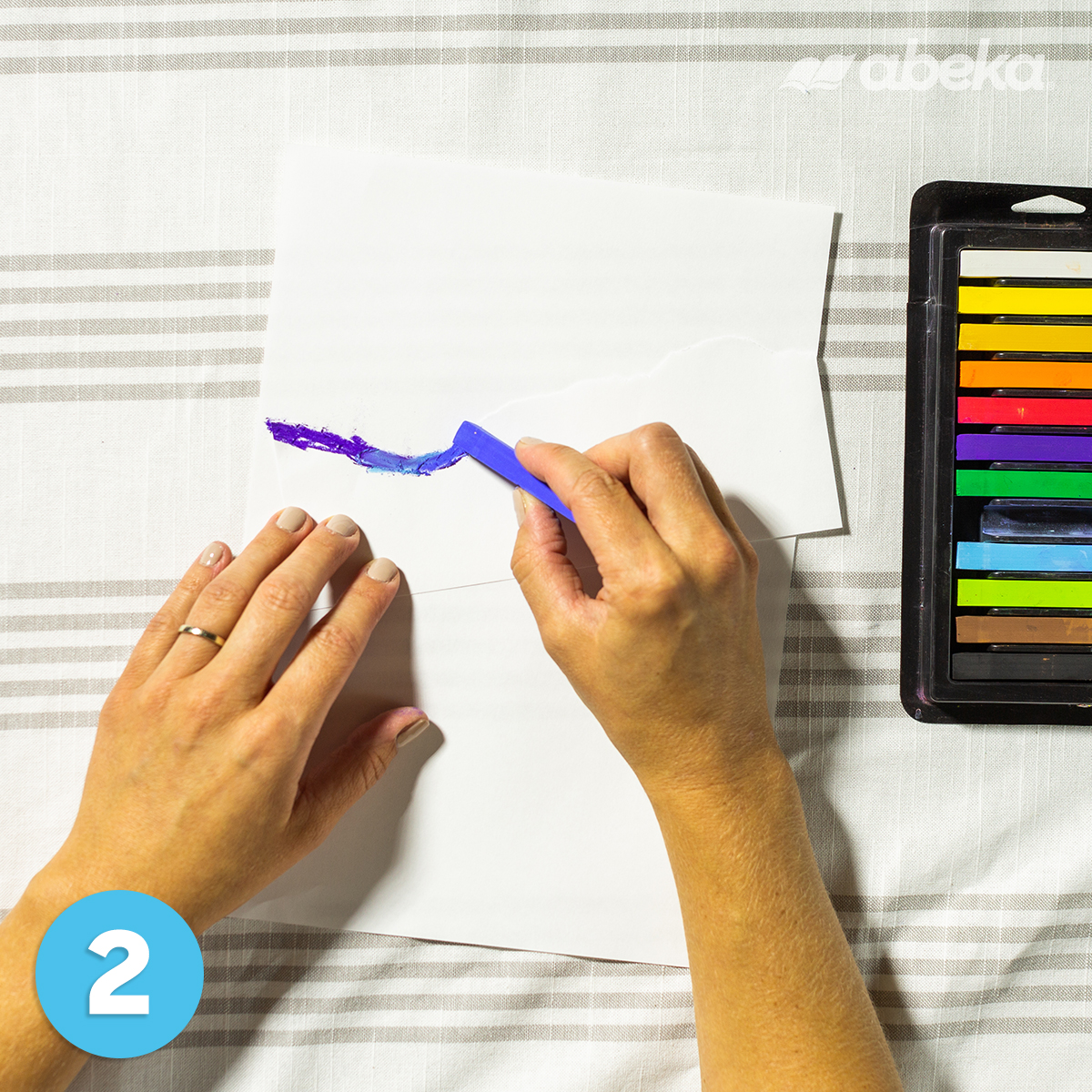 Aurora Borealis/ Northern Lights Craft - Abeka