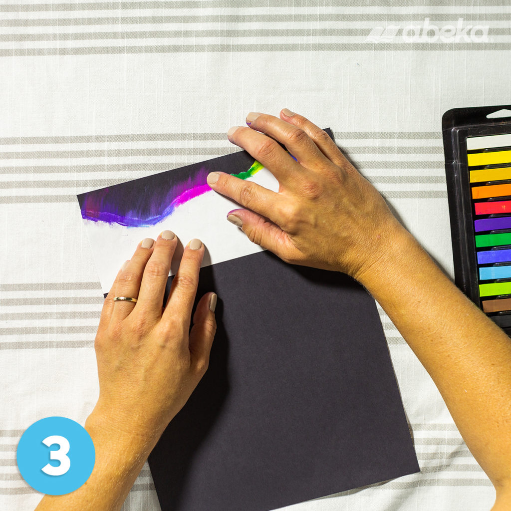 Aurora Borealis/ Northern Lights Craft - Abeka