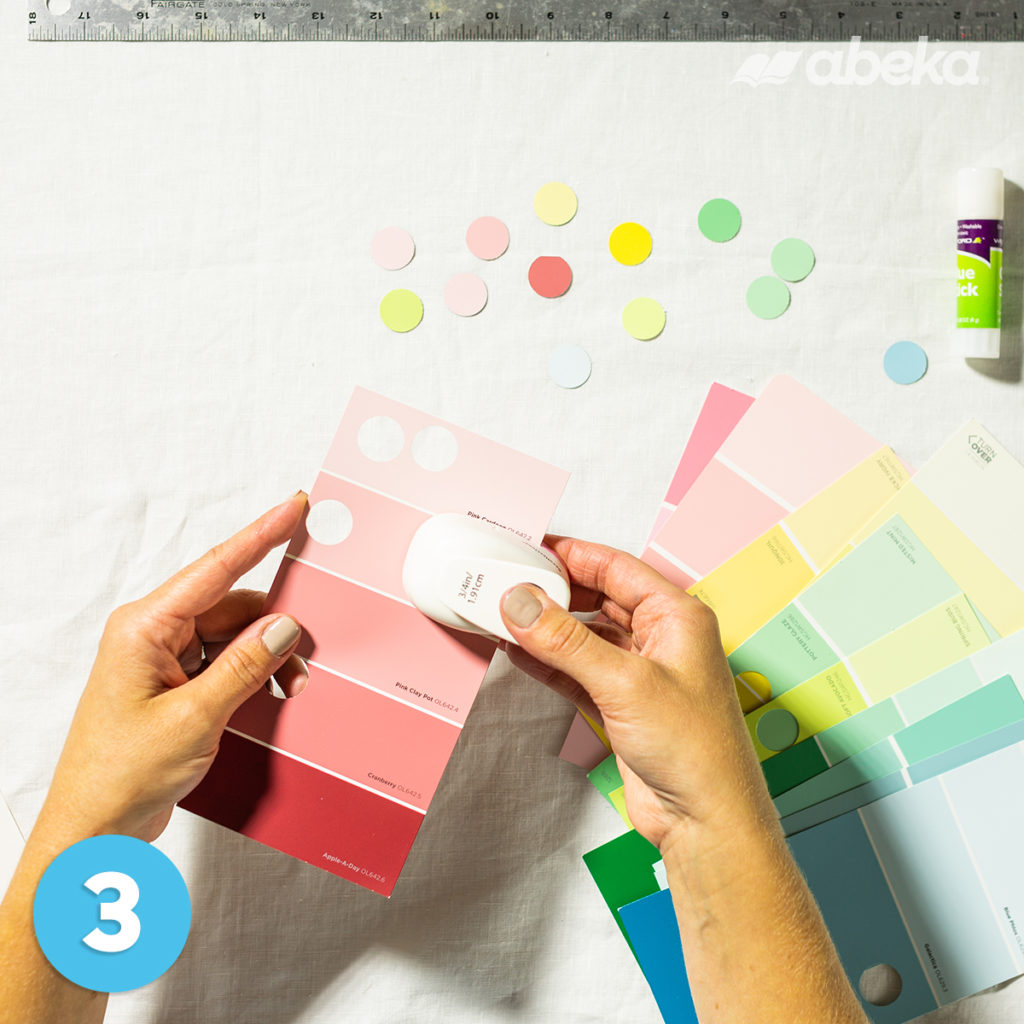 Paint Chip Art - Abeka