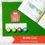 Bottle Cap Spelling Activity - Abeka