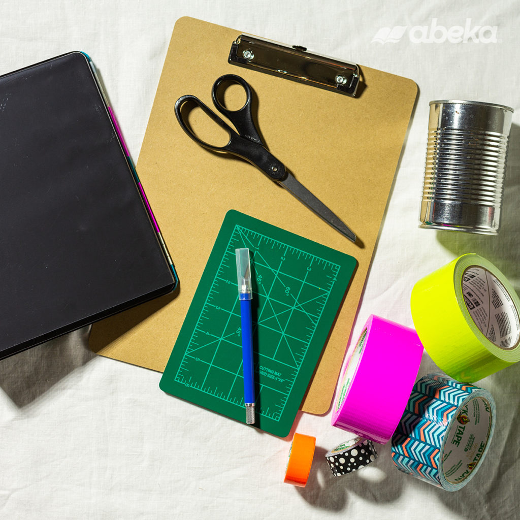 Back to School Supply Decorating - Abeka