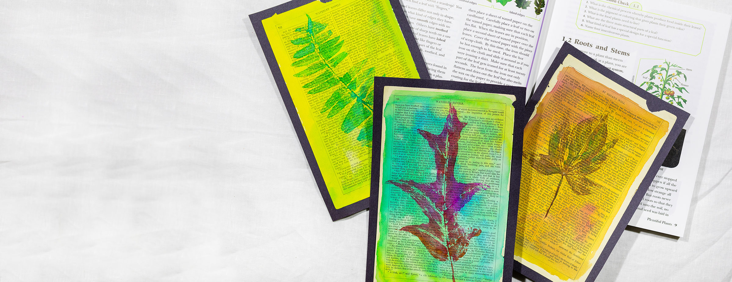 Leaf Painting: A Fun Fall Activity - Abeka