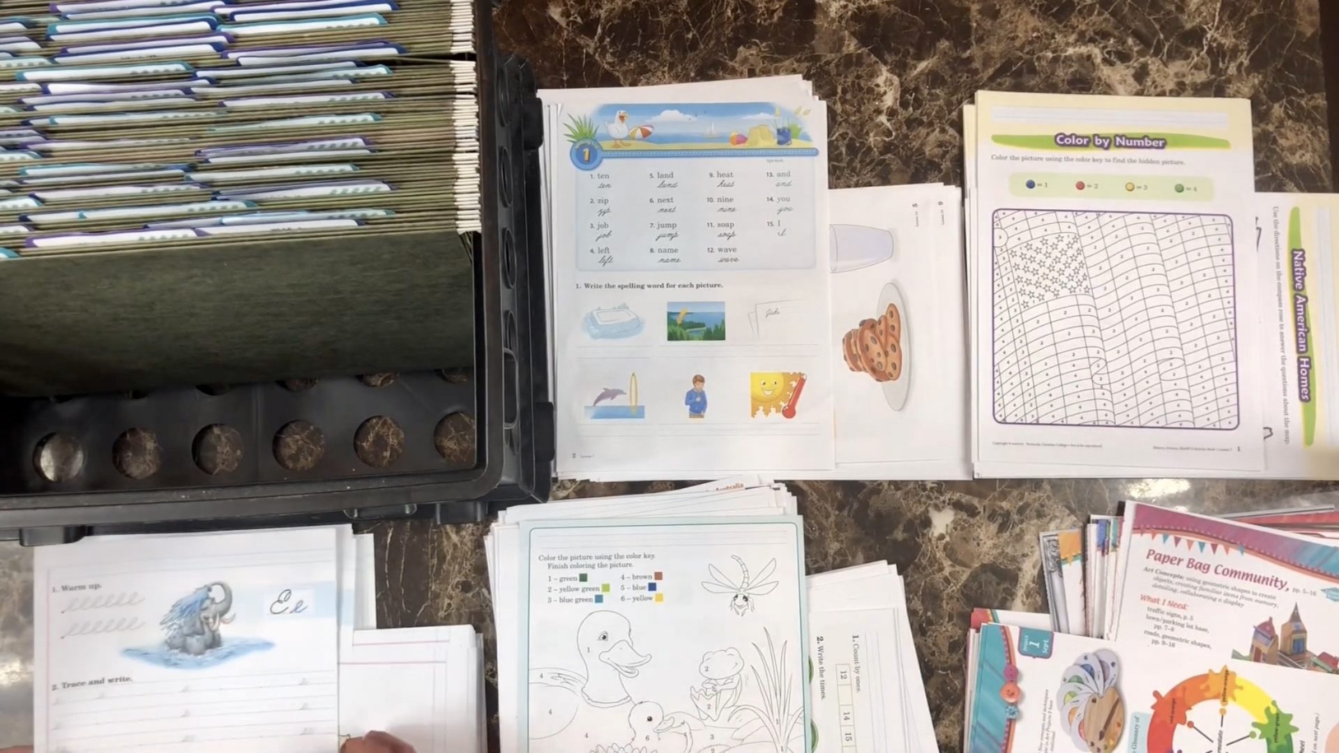 Organizing Your Abeka Homeschool Curriculum: The Crate Method - Abeka