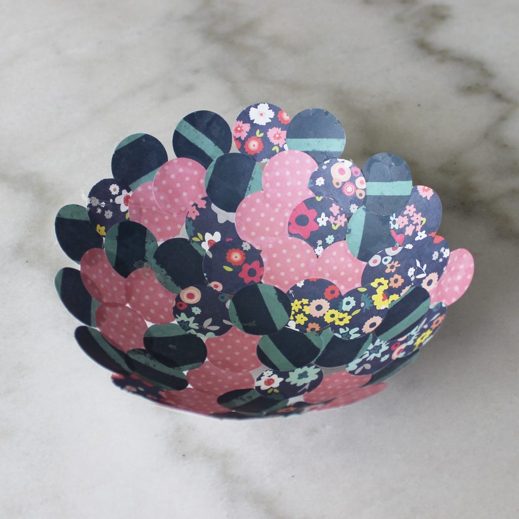 Paper Bowl Craft - Abeka
