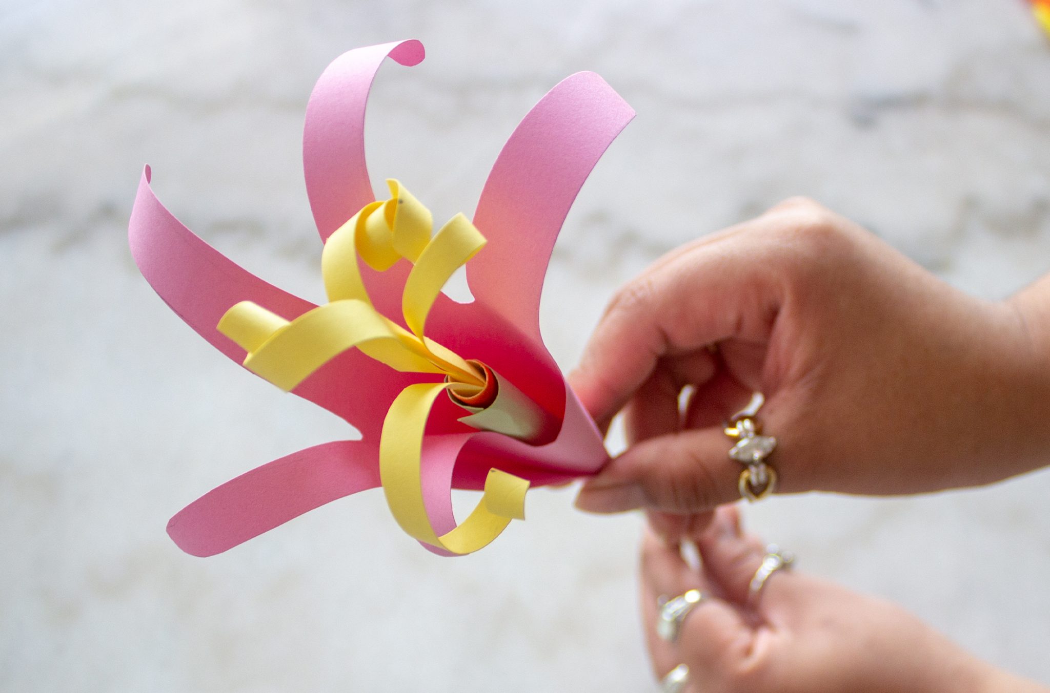 Easter Flower Craft - Abeka