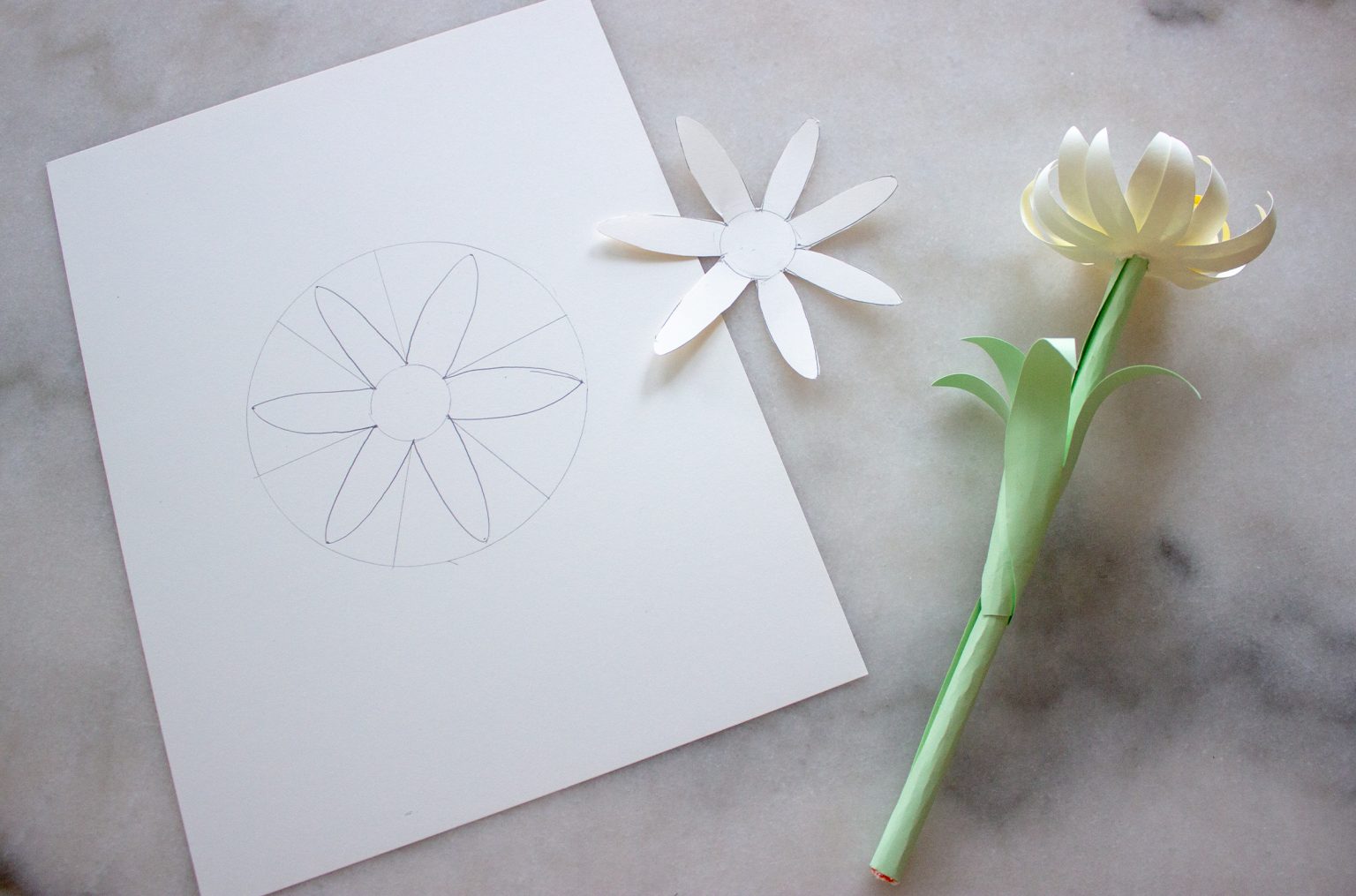 Easter Flower Craft - Abeka