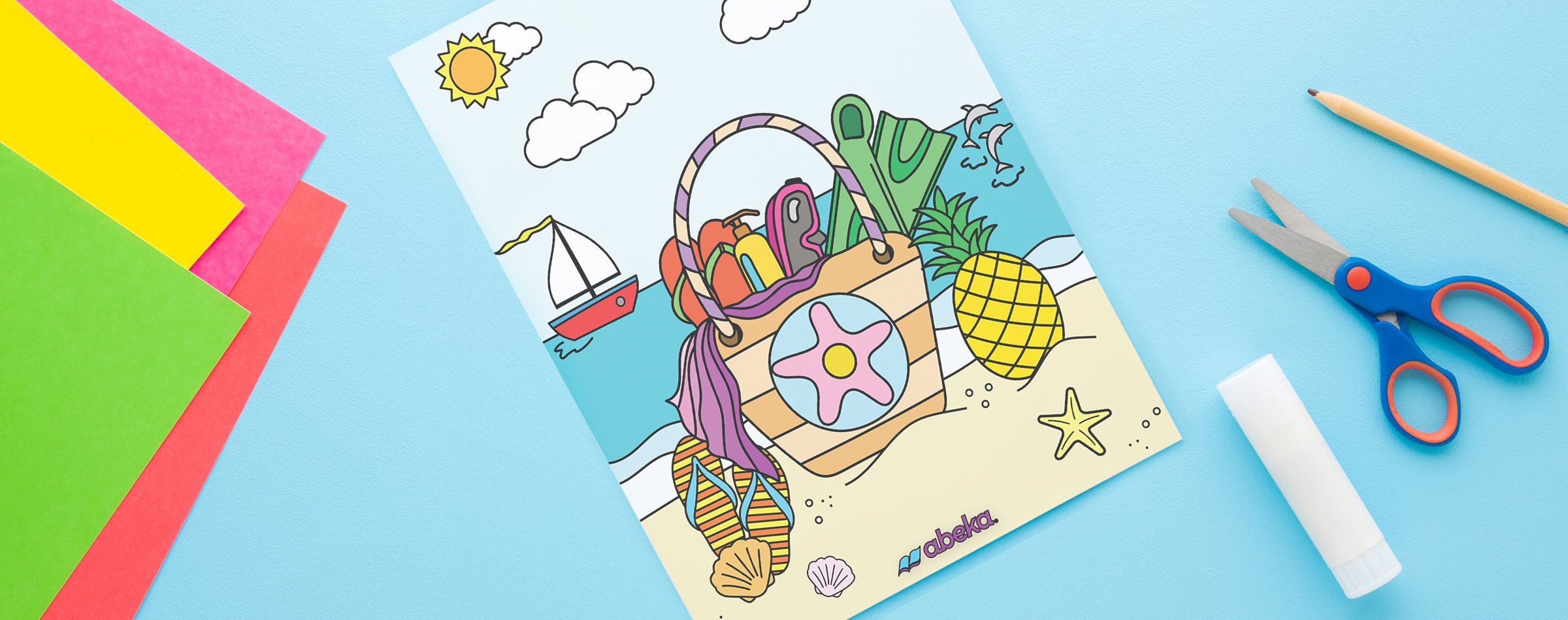 Summer Coloring Fun for Your Classroom! - Abeka
