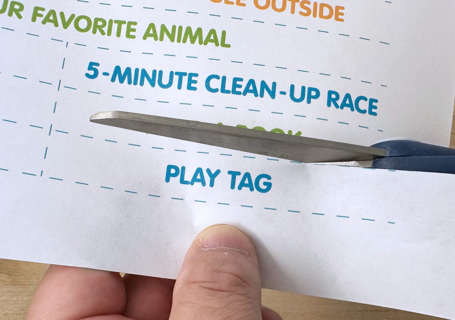 "Take a Break" Idea Jar Craft - Abeka